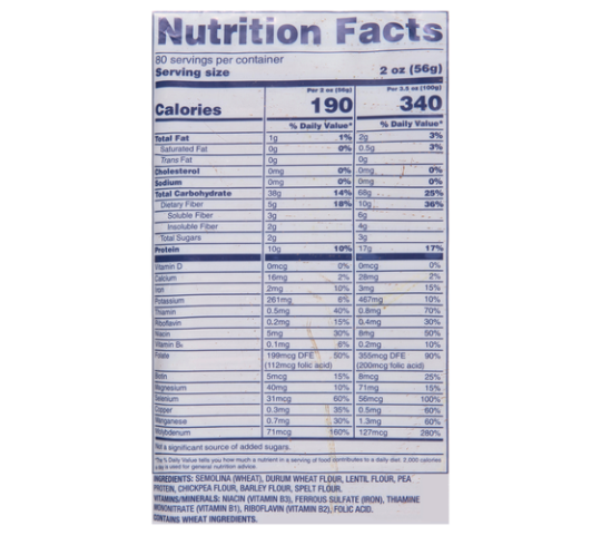 Spaghetti Pasta Protein+® 160 oz (4,5kg) | Barilla for Professionals USA