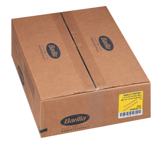 Spaghetti Pasta Protein+® 160 oz (4,5kg) | Barilla for Professionals USA