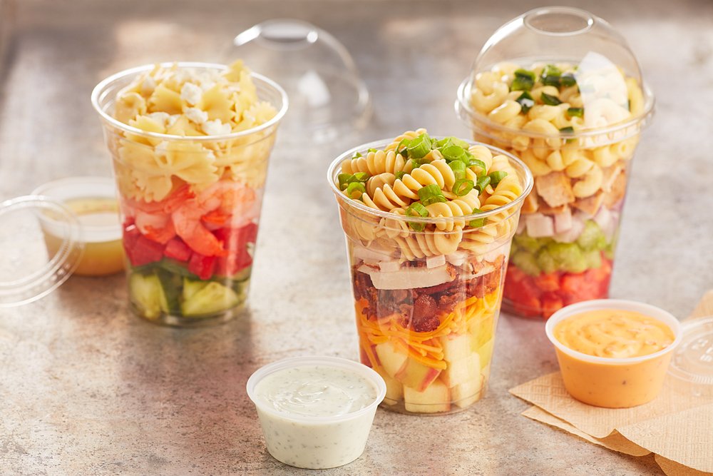 Turkey, Apple, Cheddar Pasta Salad Shaker | Barilla for Professionals USA